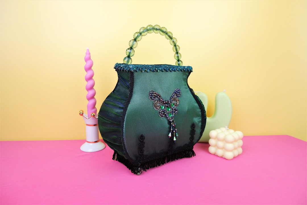 Vintage Y2K Purse Handbag Lamp, Novelty Girly Table Lamp Mood Light ...