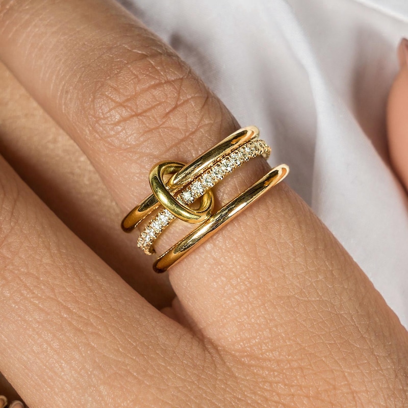 Connected Ring - Etsy