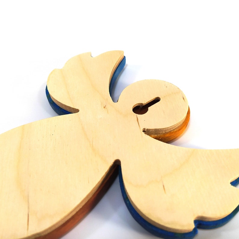 Wood Angel Can Be a Nice Christmas Gift. Intarsia Home Decor - Etsy