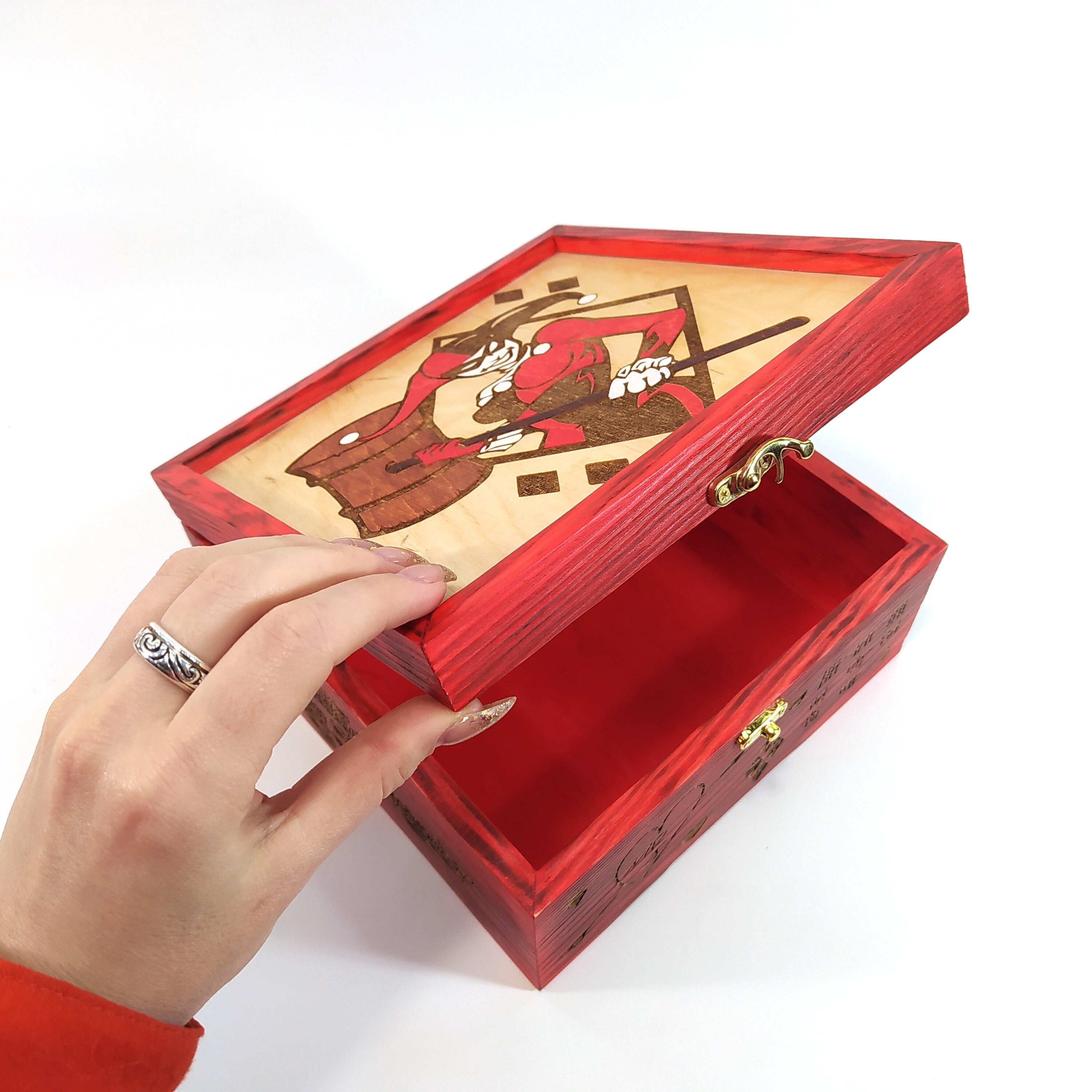 Comics Hero Wooden Box. Personalized Engraving Available. Nice Gift for ...