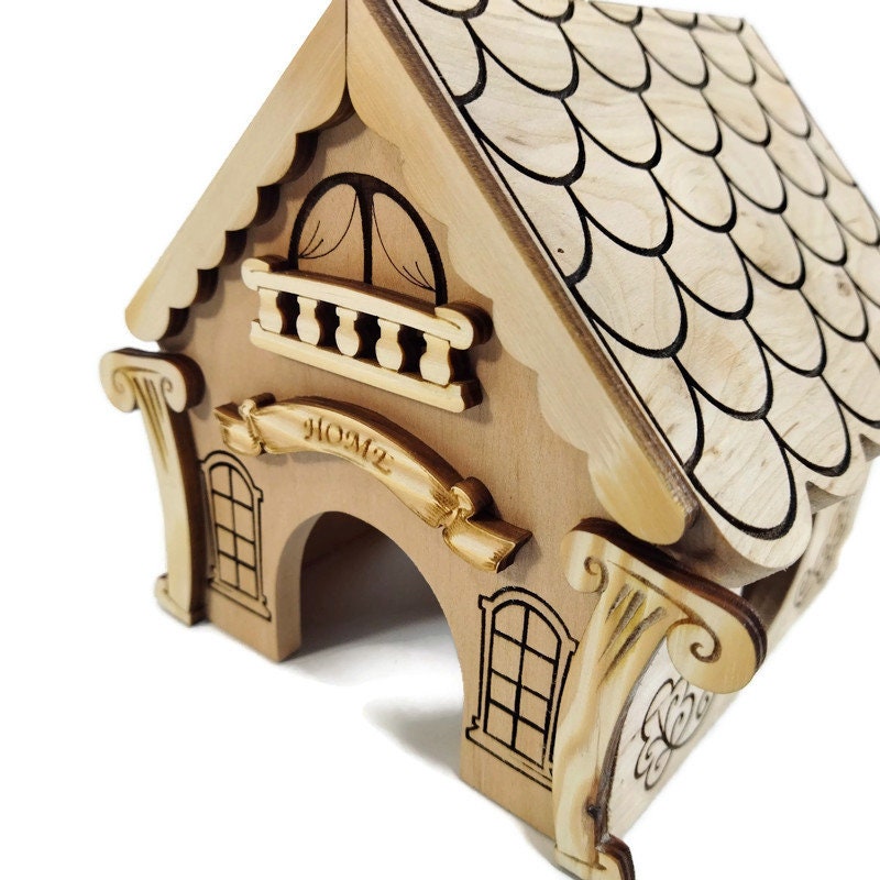 Small Pet House, Hamster House, Mouse House, Miniature House, Tiny ...