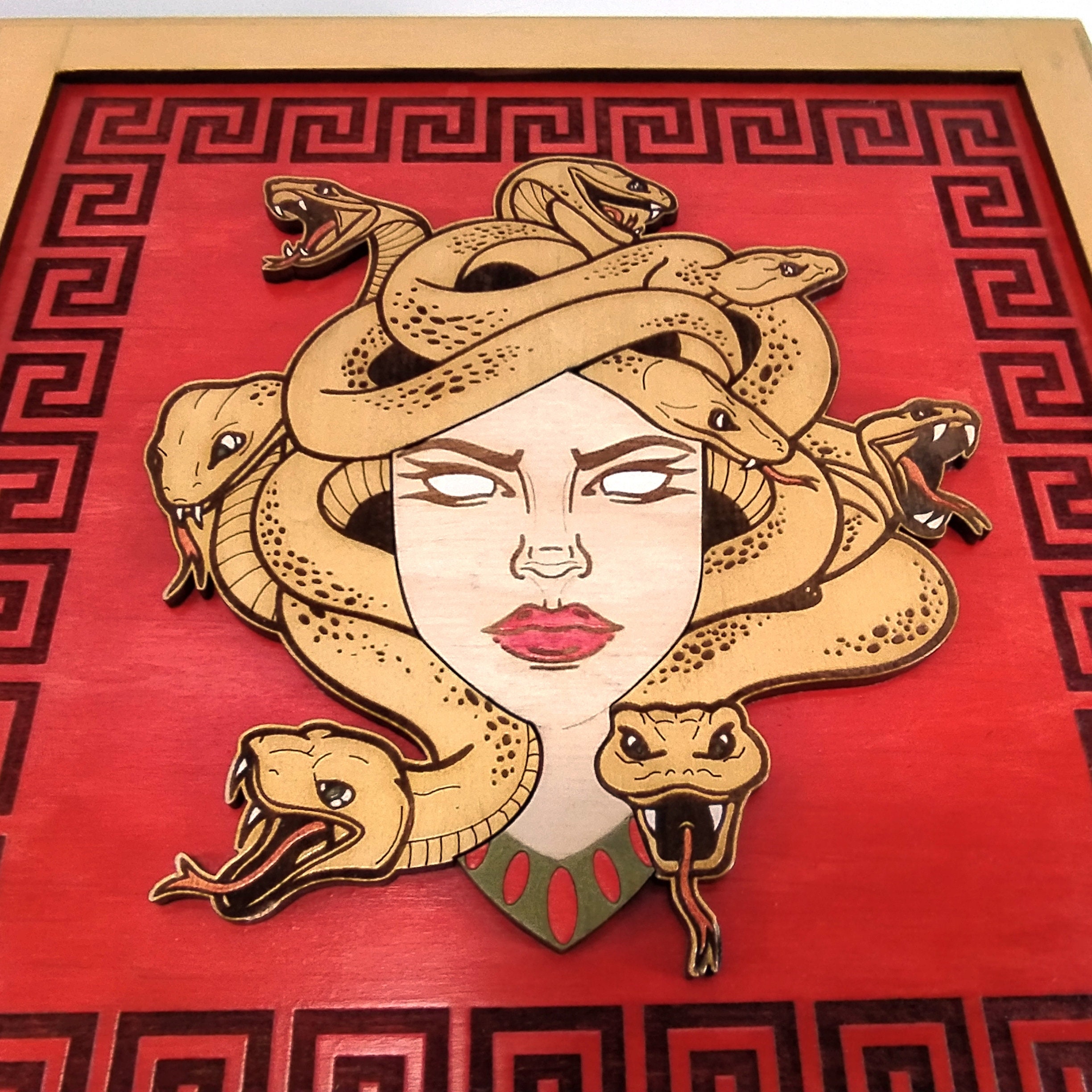 Medusa Gorgon Wooden Box. Can Be a Nice Gift. - Etsy