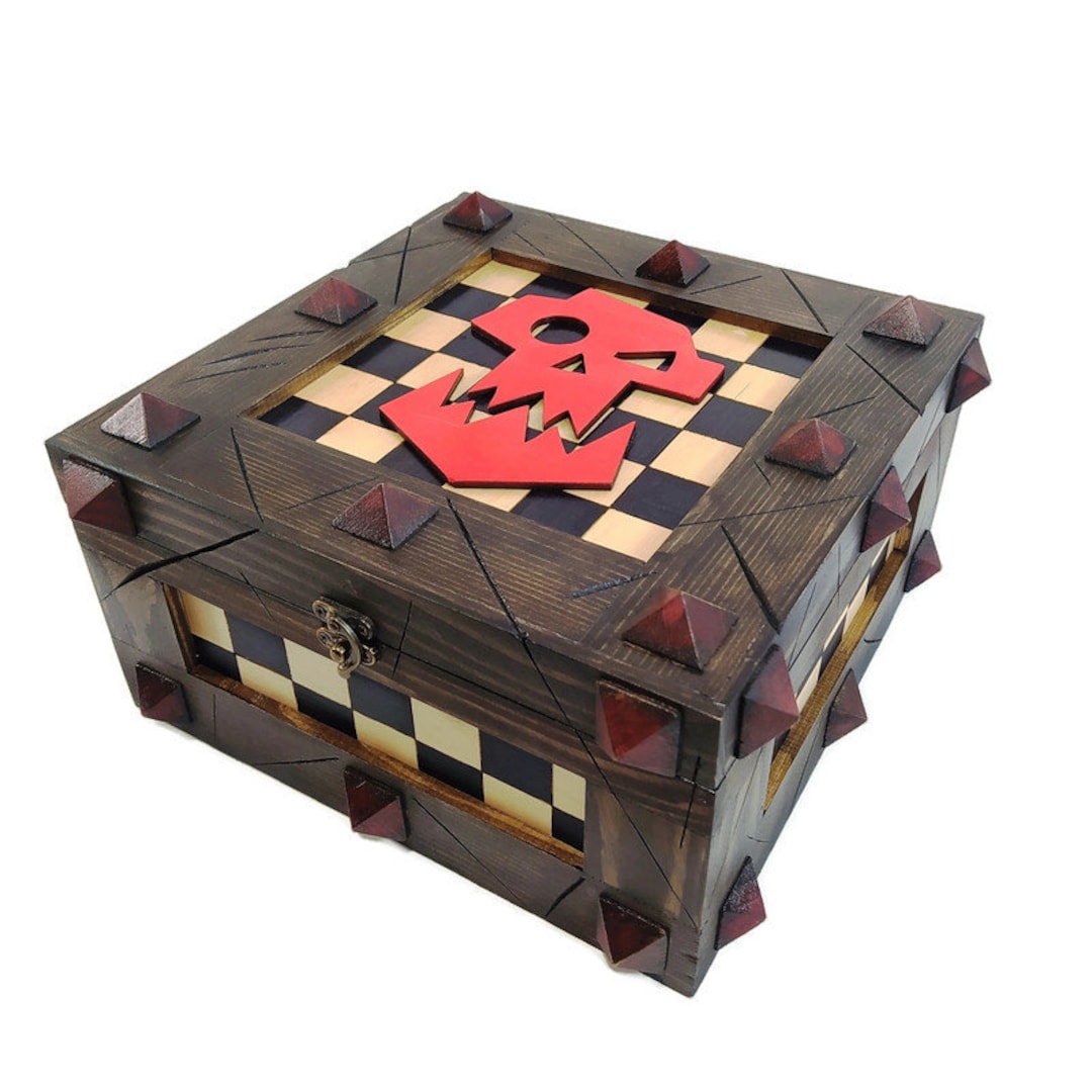 Brutal Box in the Style of a True Orc. Orc Emblem. A Gift for a True ...
