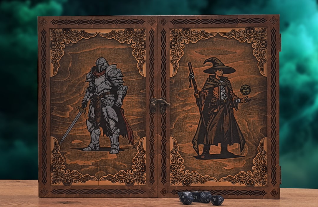 Dragon Dnd. Table Top Gaming Screen, Personalized Dnd Screen, Dungeon ...