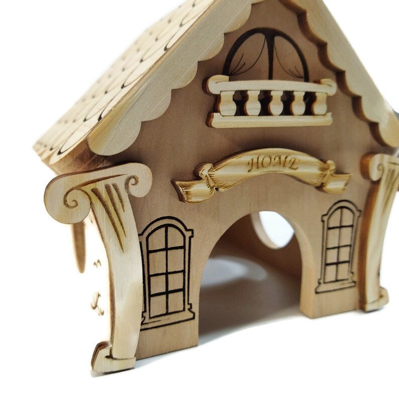 Small Pet House, Hamster House, Mouse House, Miniature House, Tiny ...