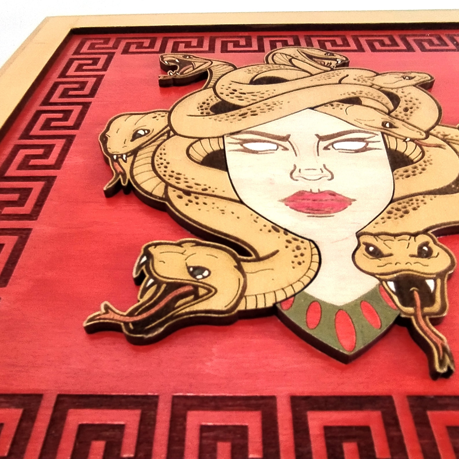 Medusa Gorgon Wooden Box. Can Be a Nice Gift. - Etsy