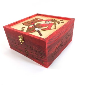 Comics Hero Wooden Box. Personalized Engraving Available. Nice Gift for ...