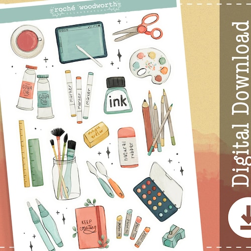 Assorted Goodnotes Stickers Digital Stickers Printable - Etsy