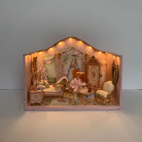Miniature Room Box - Etsy