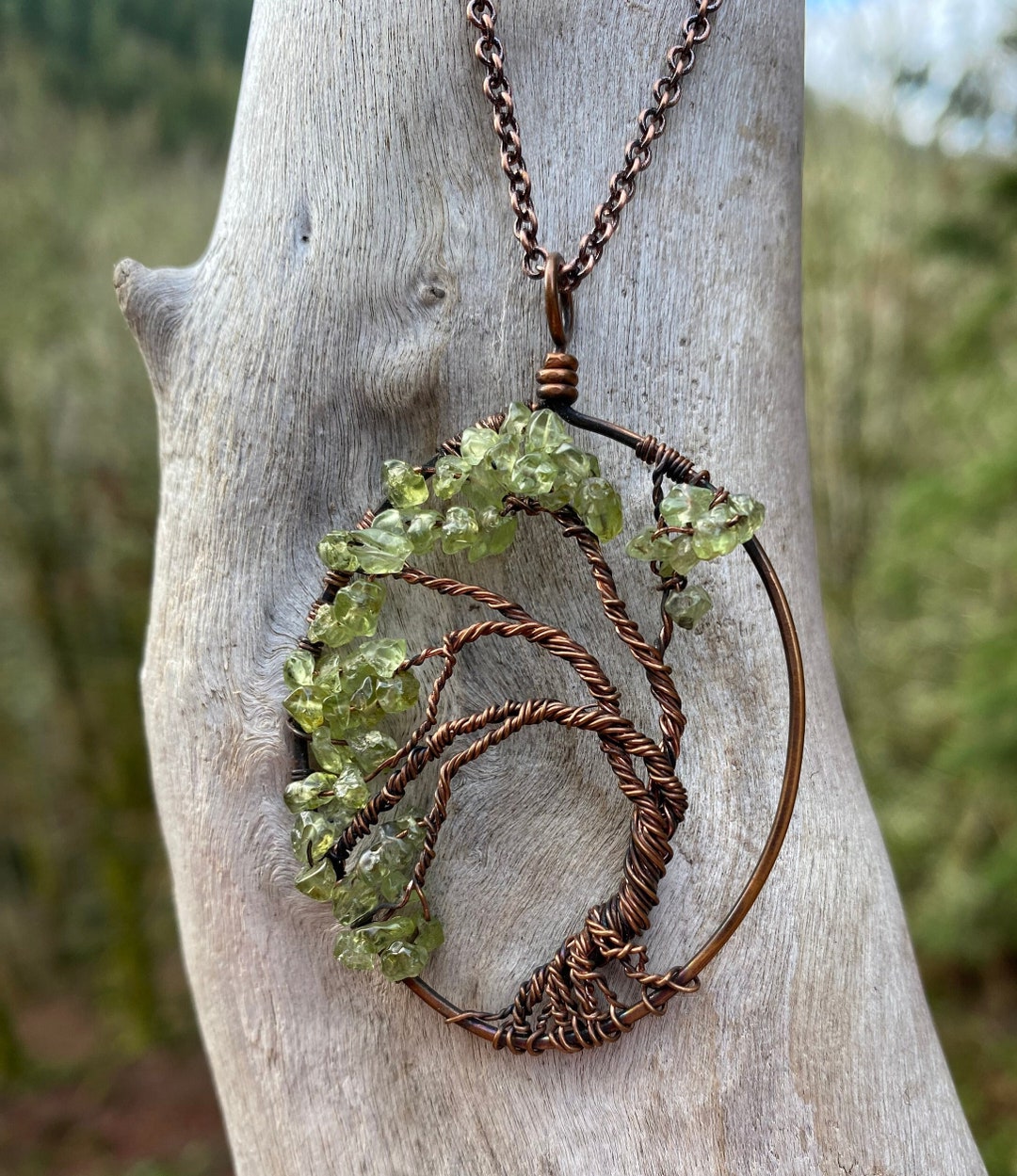 Peridot Tree of Life - Etsy