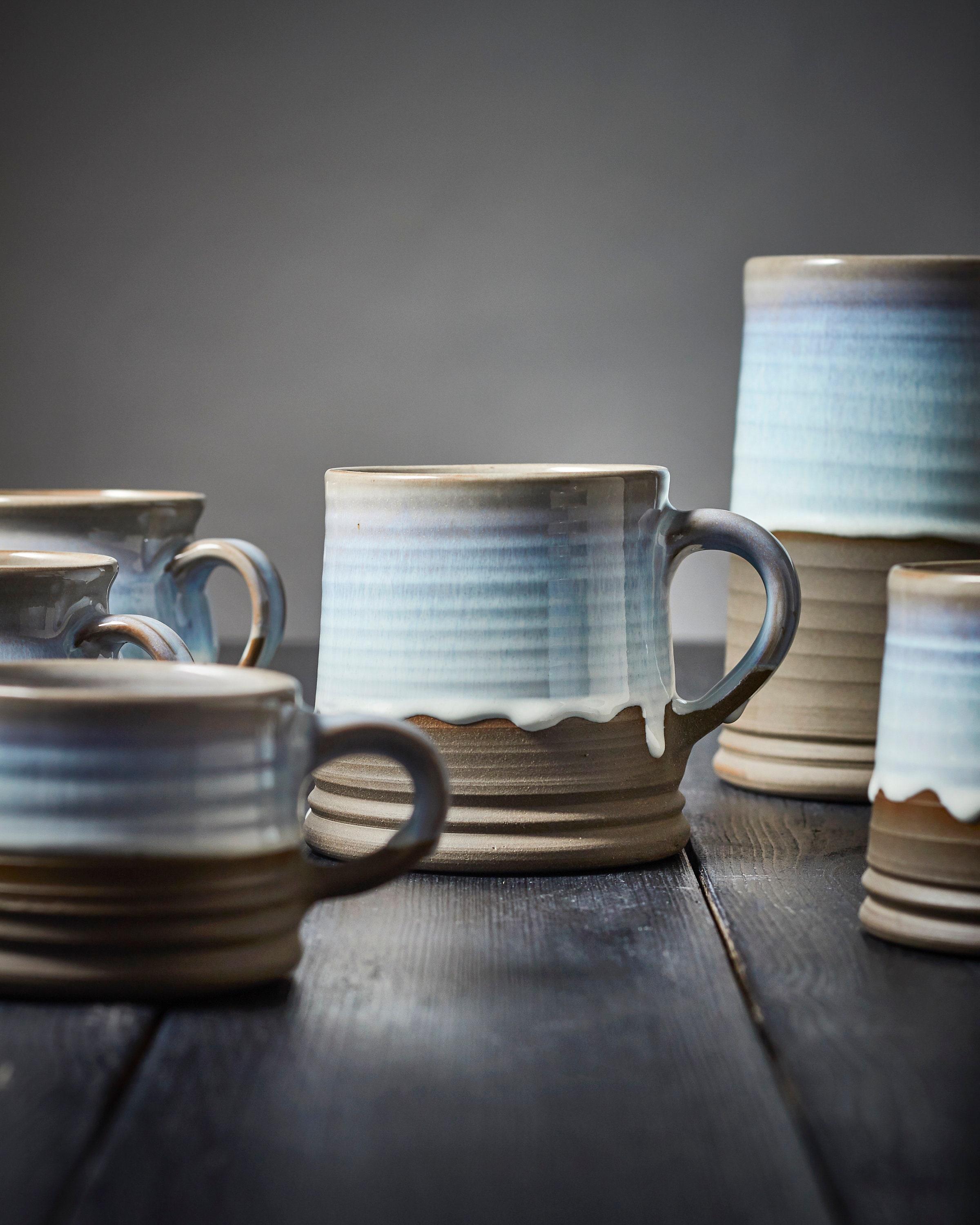 Tasha X-large Beer Mug Pottery a Liter Beer Mug Bierkrug | Etsy