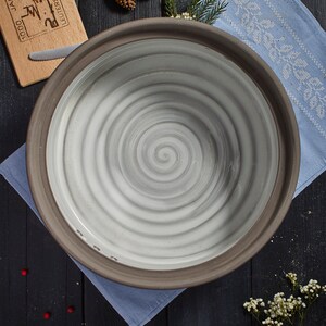 Handmade Bread Pot With Wooden Lid - 3 Sizes | Ceramic Bread Box ...