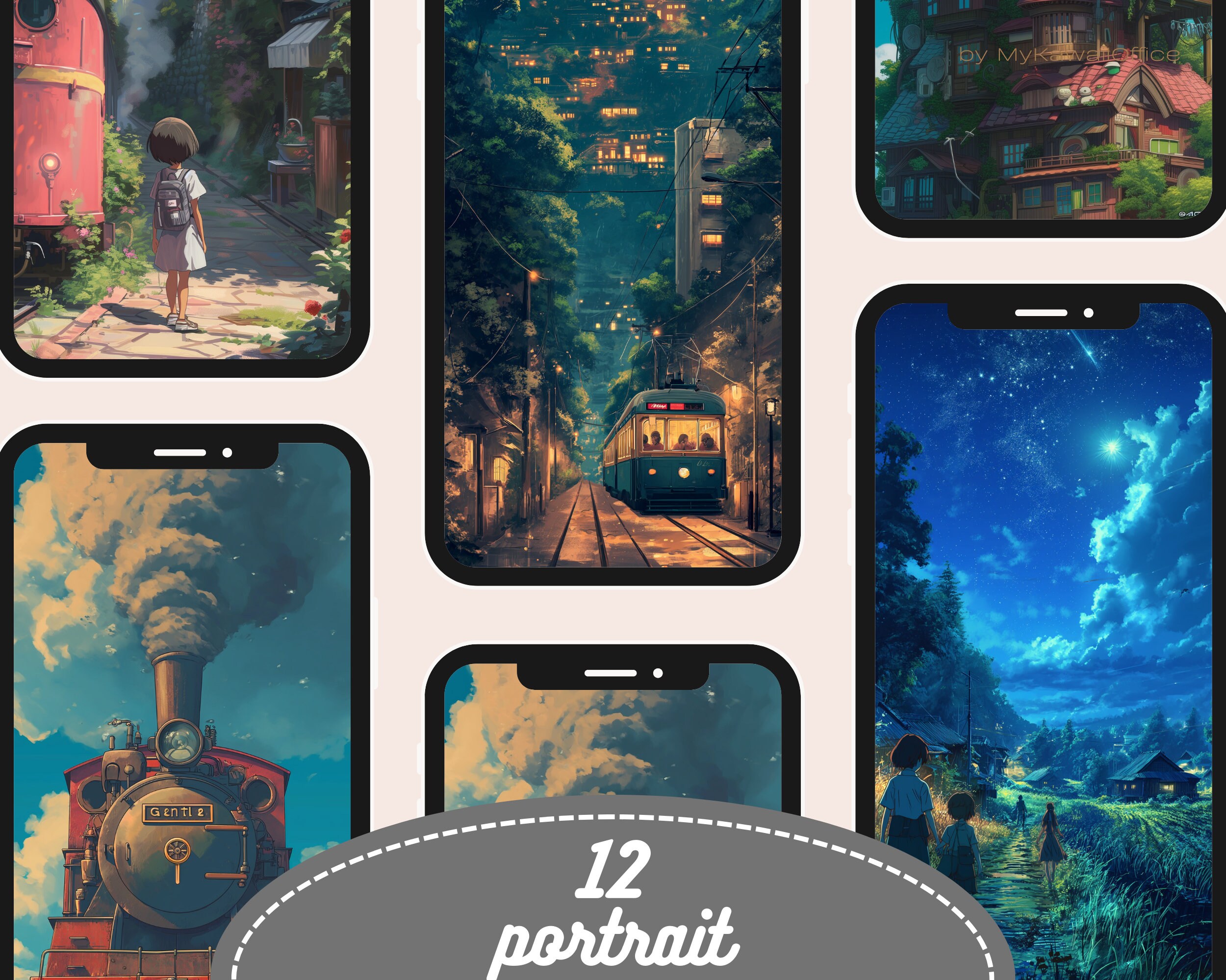 36 Studio Ghibli Wallpaper Anime Wallpaper Blue Sky Desktop Wallpaper ...