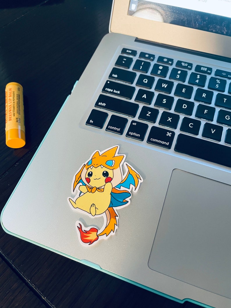 Pikachu Charizard Vinyl Sticker : - Etsy