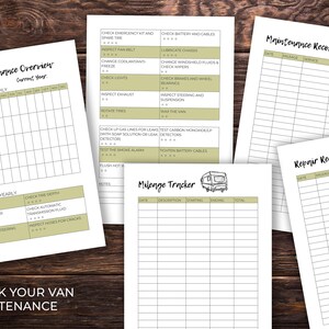 The Ultimate Van Life Planner, 30+ Pages | Printable Instant Download ...