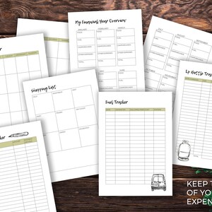 The Ultimate Van Life Planner, 30+ Pages | Printable Instant Download ...