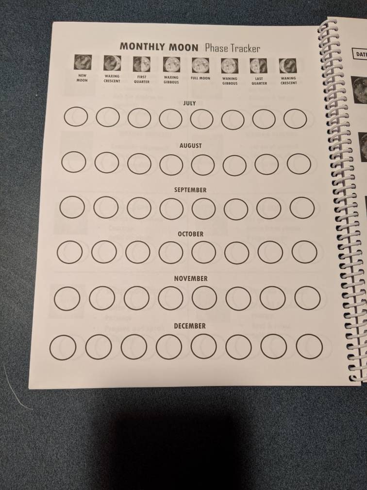 Magical Moon Planner - Etsy