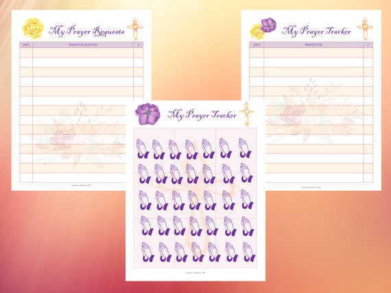 Bible & Prayer Printable Bundle Bible Journaling Prayer | Etsy