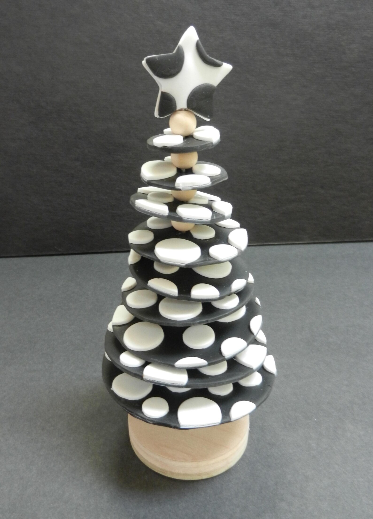 Vibrant Polymer Clay Trees for Home and Holiday Decor - Tabletop Decor ...