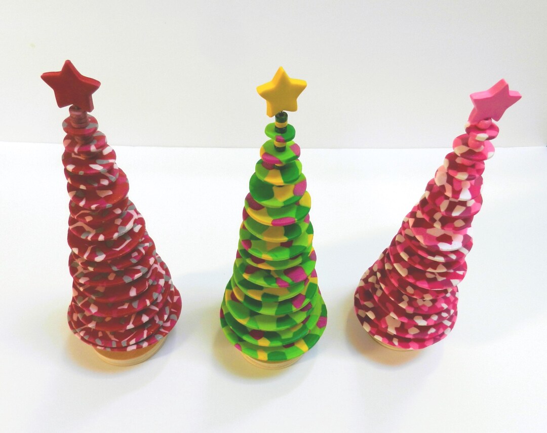 Vibrant Polymer Clay Trees for Eye-catching Home and Holiday Decor- 11 ...