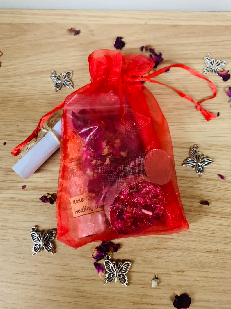 LOVE Manifestation Kit Spell Bag With Love Candle Charged | Etsy