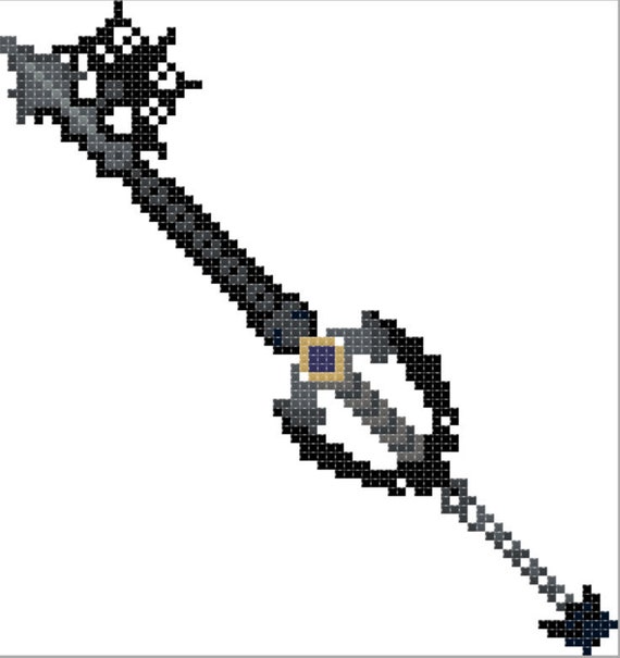 8 Bit Kingdom Hearts Keyblade