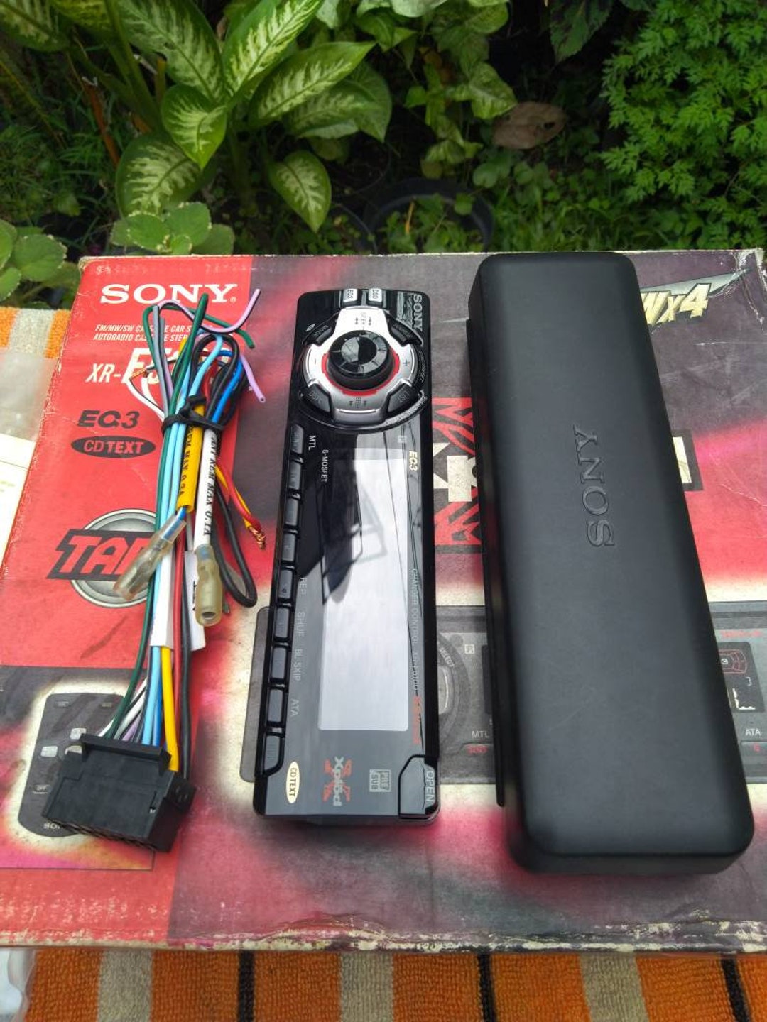 Vintage Head Unit Car Audio Sony Xplod Not Alpine Nakamichi Pioneer ...