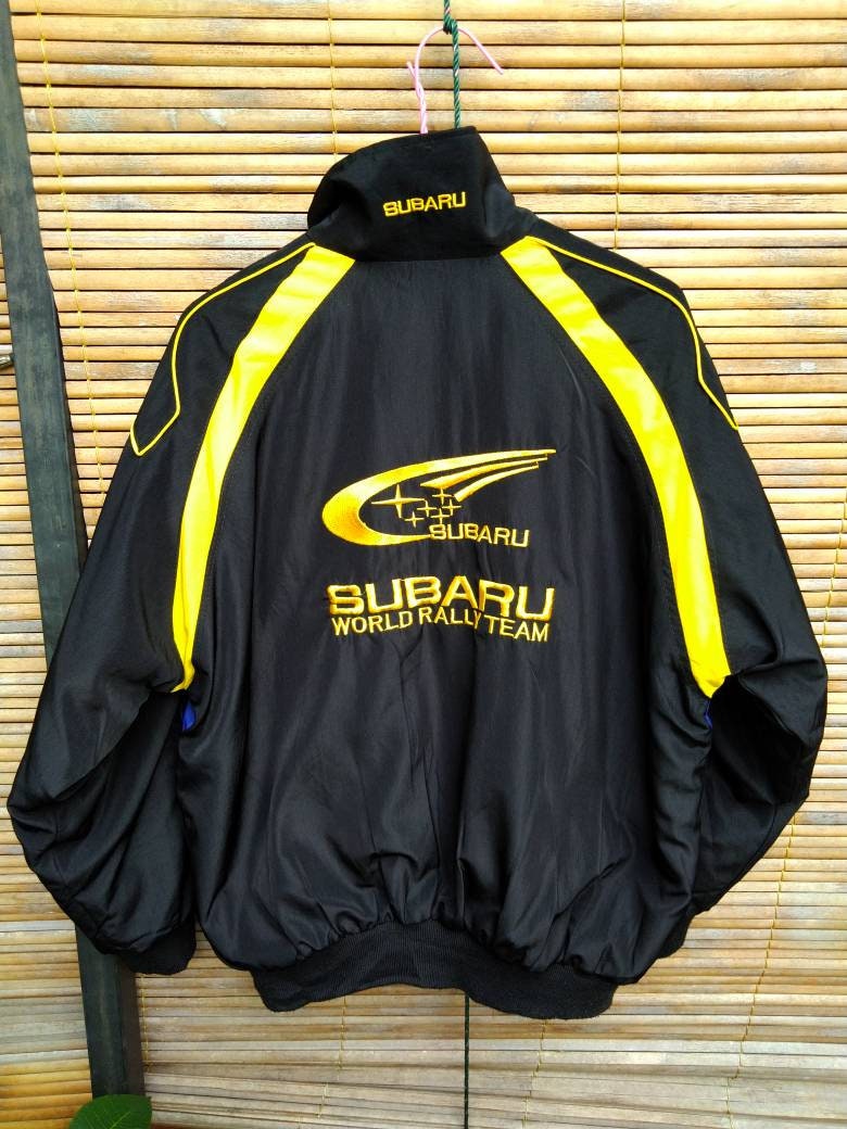 Vintage Subaru Jacket Not F1 Racing Team Benetton Mercedes Benz BMW ...