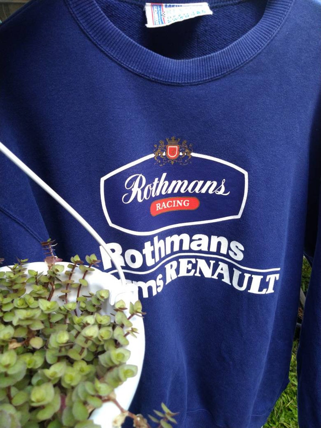 Vintage Rothmans Racing Williams Renault Sweatshirts Not Ayrton Senna ...