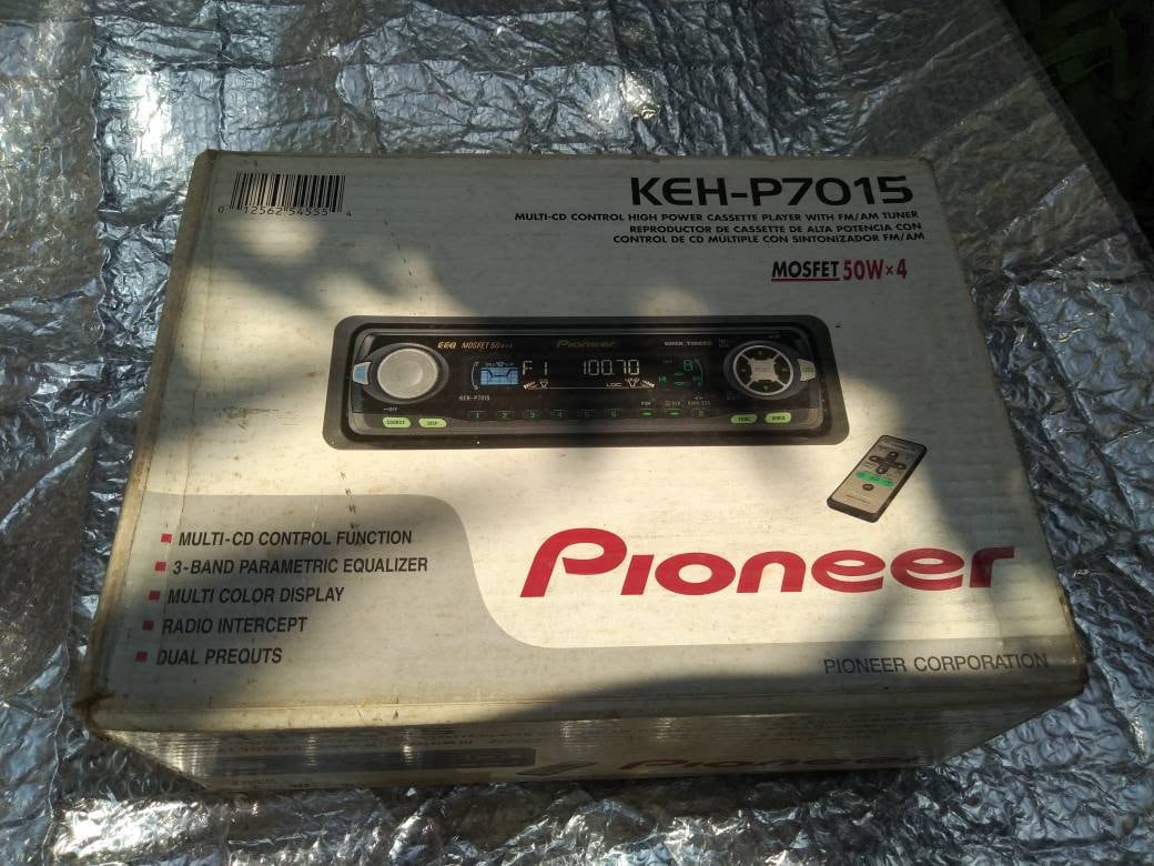Old School Car Audio Pioneer Tape Cassette Head Unit Not Alpine Clarion ...