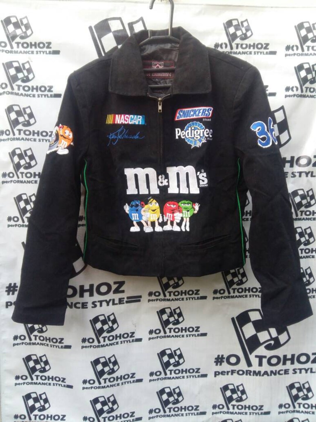 M & M' S Nascar Jacket Not Formula One Racing Trd Chevrolet Dodge Usa ...