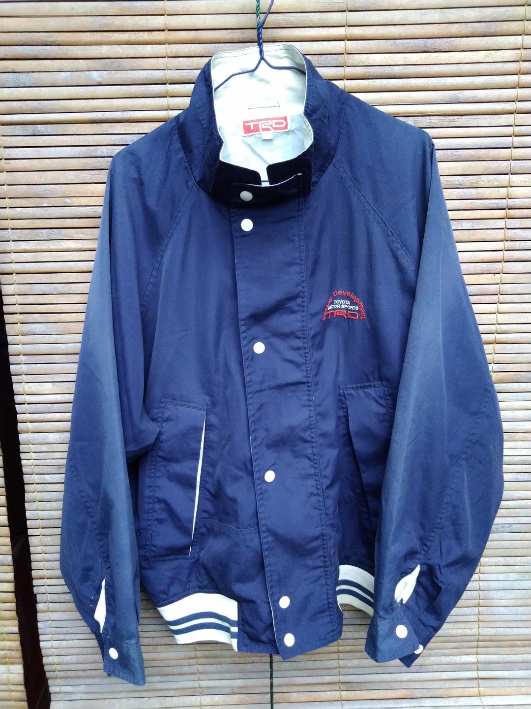 Vintage Trd Blue Jacket Not Toyota Ralliart Gazzo Racing Benetton F1 ...