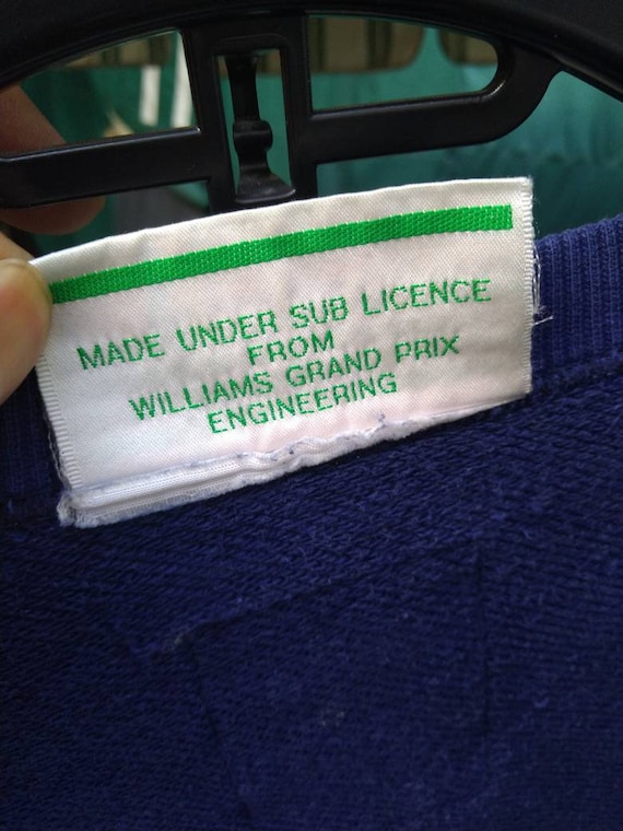Vintage rothmans racing Williams Renault sweatshirts … - Gem
