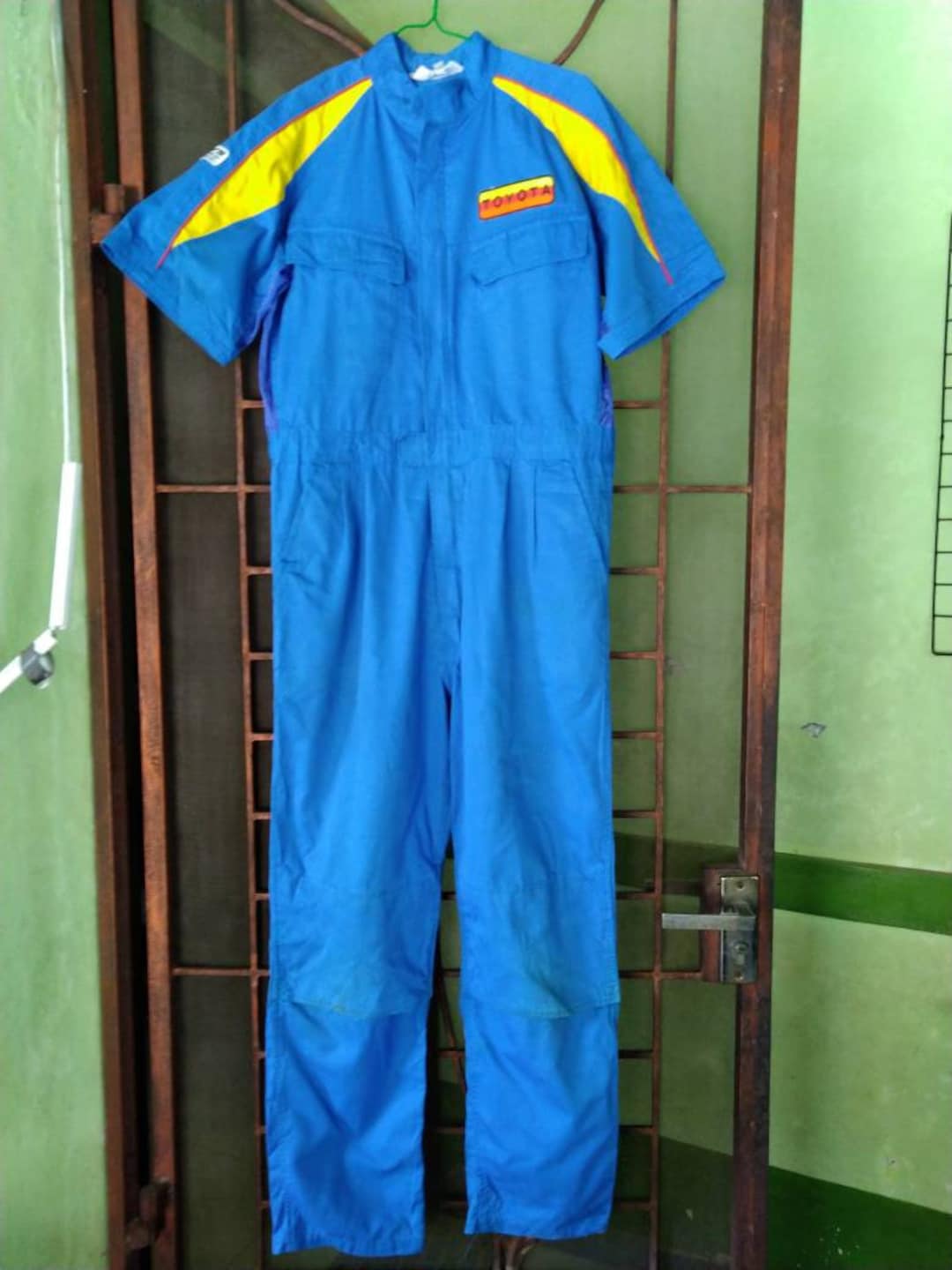Vintage Old School Coveralls Falken Dunlop Not Toyota TRD Honda Mugen ...
