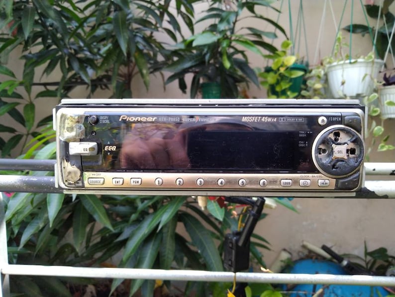 Old School Car Audio Pioneer Tape Cassette Head Unit Not Alpine Clarion ...