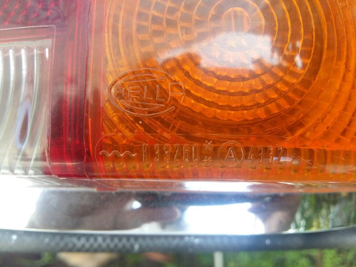 Vintage Mercedes Benz Tail Light Stoplamp Hella Germany Nos - Etsy