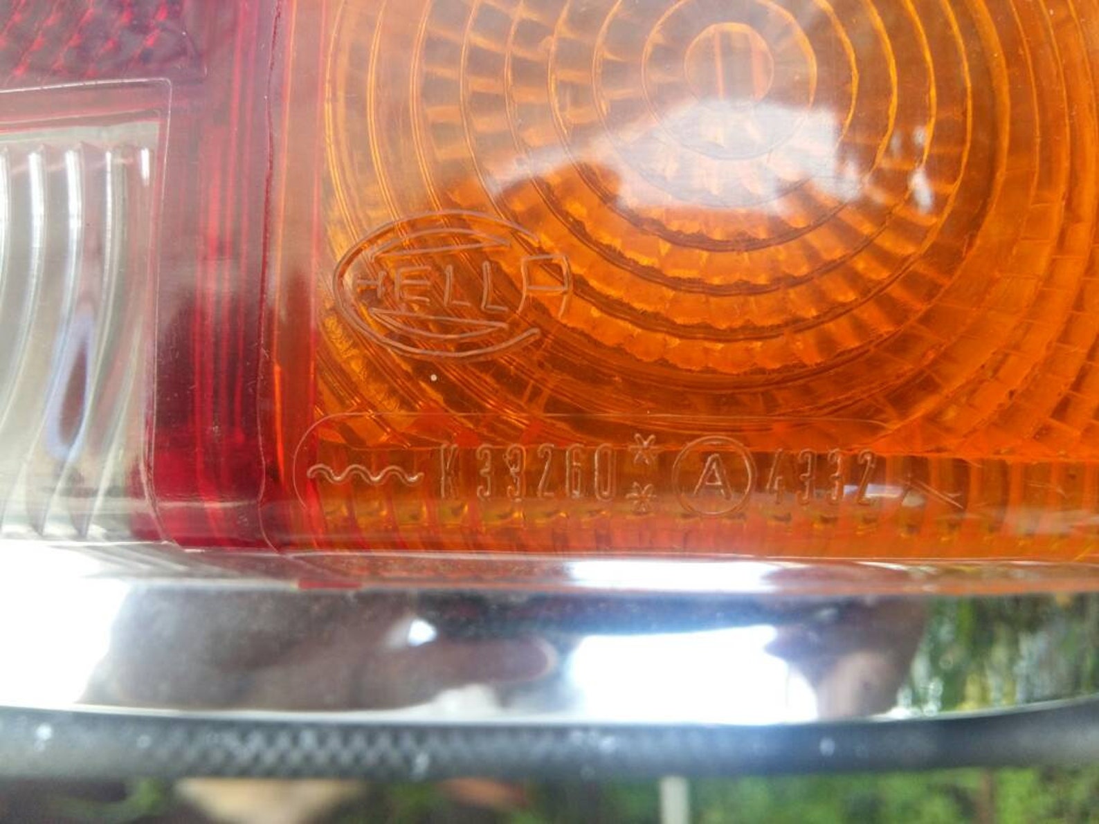 Vintage Mercedes Benz Tail Light Stoplamp Hella Germany Nos - Etsy