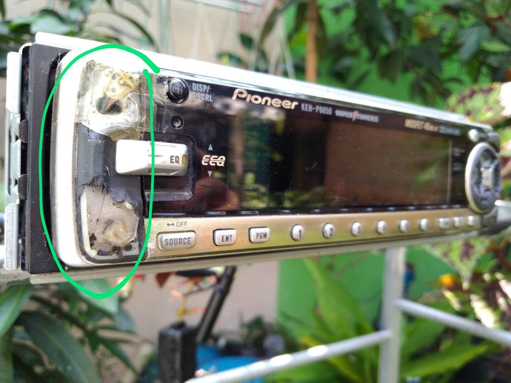 Old School Car Audio Pioneer Tape Cassette Head Unit Not Alpine Clarion ...