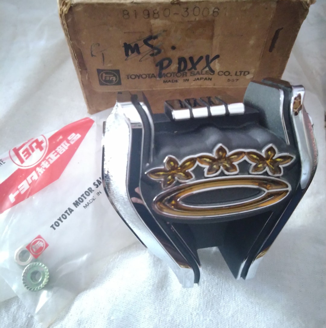Front Grill Badge Ke25 Vintage Retro Toyota Corolla Ke25 Nos Not Ke25 ...