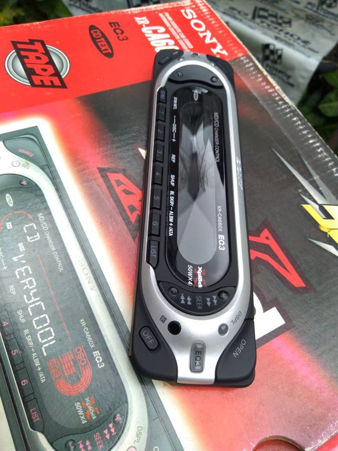 Vintage Car Head Unit Sony Xplod Not Nakamichi Blaupunkt Kenwood ...