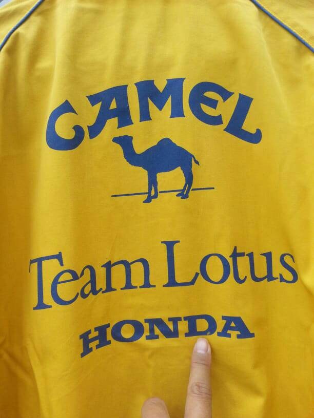 CAMEL team LOTUS HONDA 入り組ん コート88年代 ヴィンテージ CAMEL team LOTUS HONDA 入り組ん コート88年代 ヴィンテージ