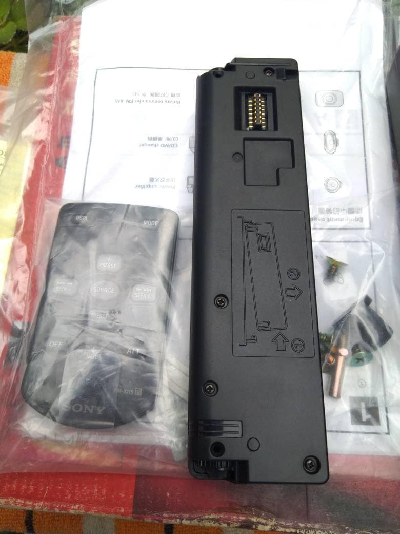 Vintage Head Unit Car Audio Sony Xplod Not Alpine Nakamichi Pioneer ...