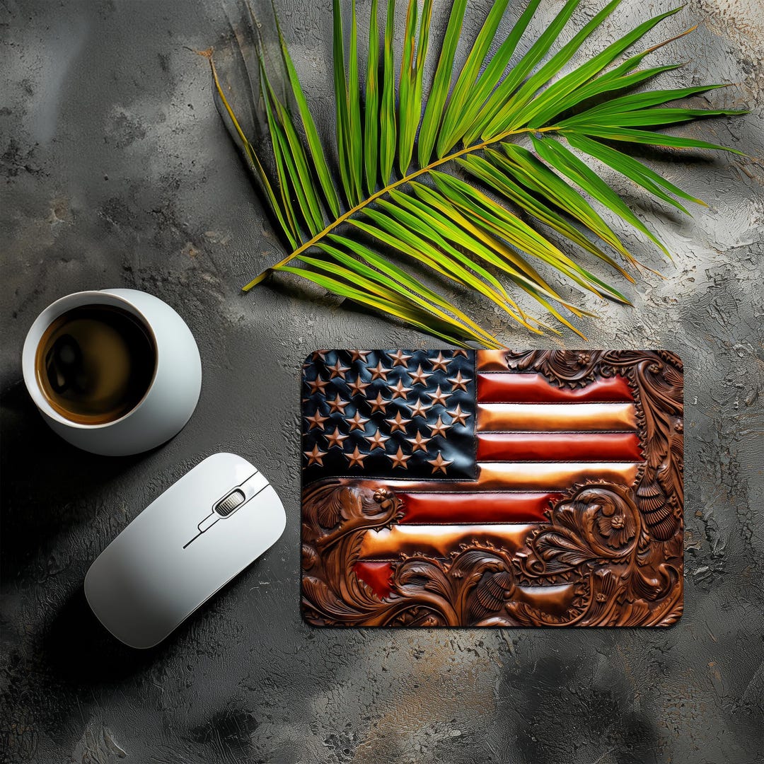 Custom Sublimated Mouse Pad – Patriotic, Floral, Animal Prints - Etsy