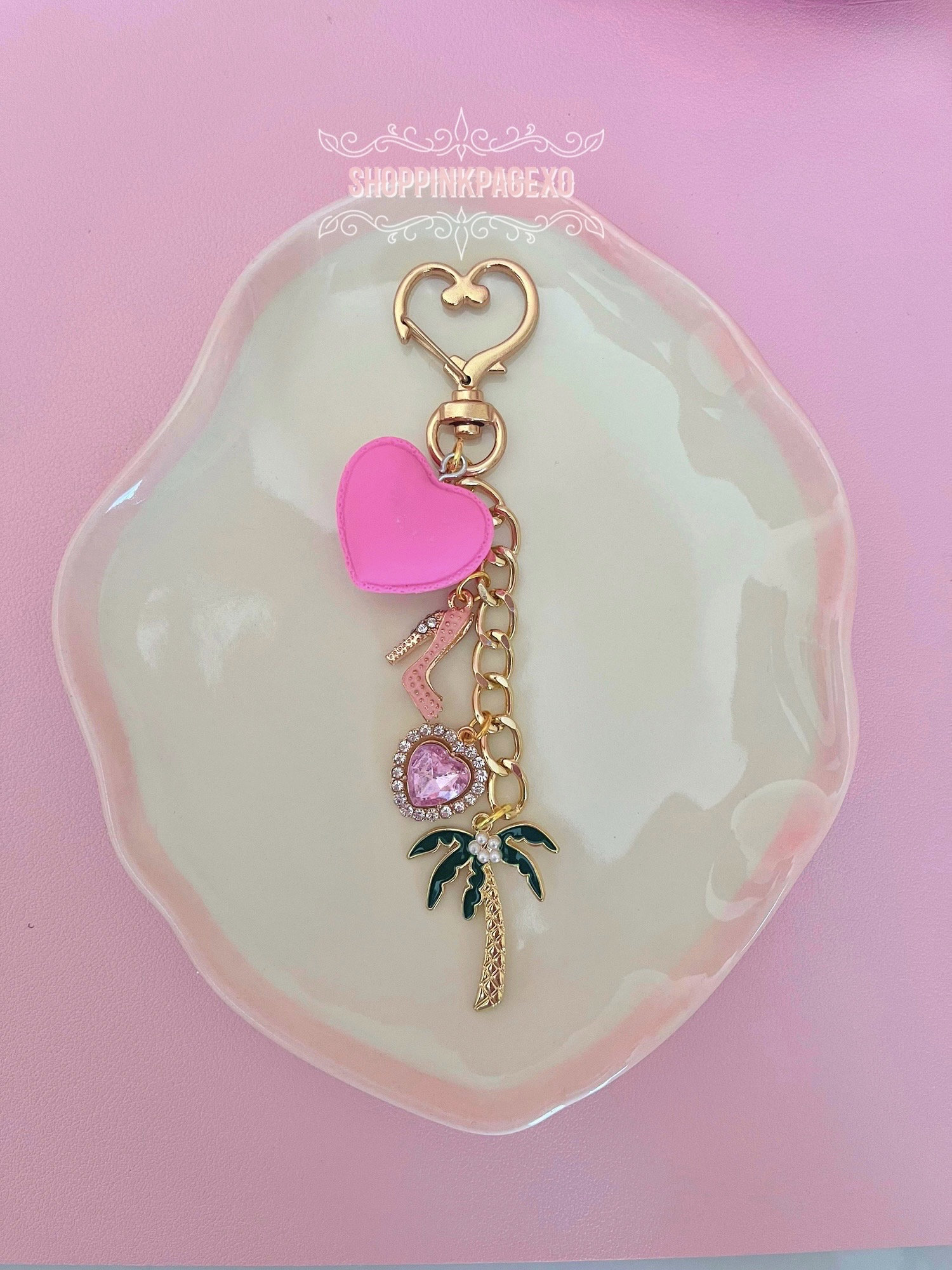Girly Girl Keychain - Etsy