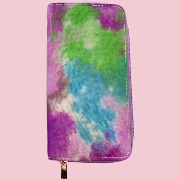 Tie Dye Wallet - Etsy