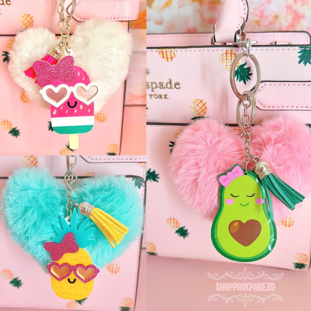 Keychains, Keychain, Fruit Keychains, Summer Keychains. - Etsy
