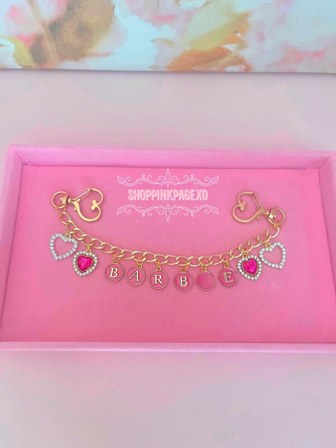 Purse Charms, Purse Chain, NAME of Your Choice Purse Chain. - Etsy