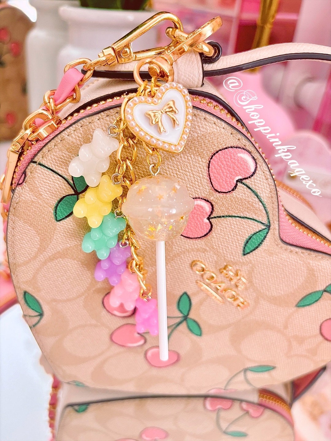 Pastels Gummy Bear Keychain, Lollipop Keychain, Keychain, Keychains ...