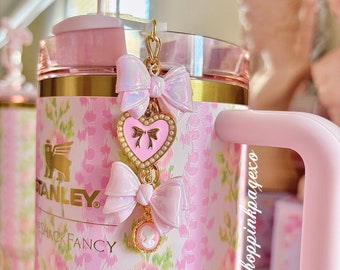 Coquette Light Pink Cup Charms - Etsy