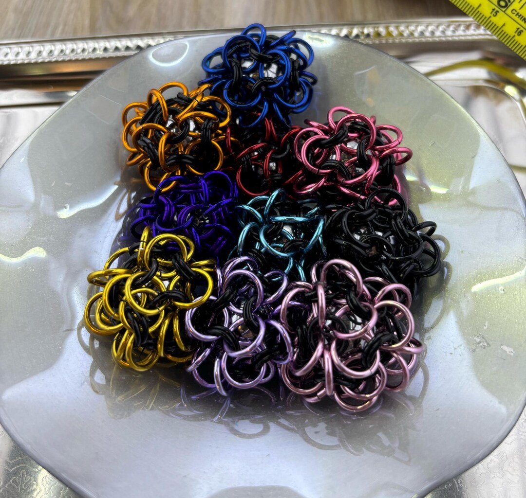 Fidgety Fingers Weighted Japanese Weave Ball | Soothing ASMR Tactile ...